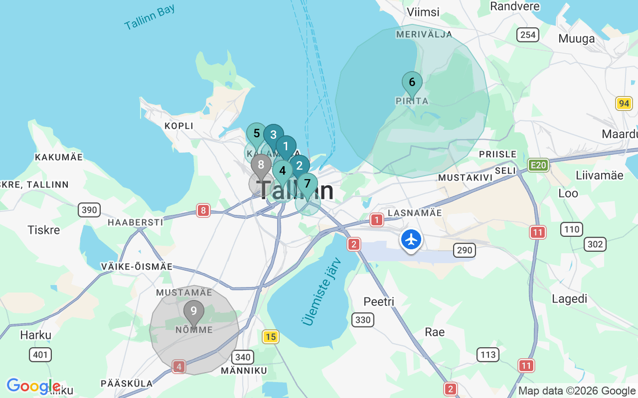 Tallinn Airbnb Data 2026: Revenue, Occupancy & ROI Insights | Airbtics